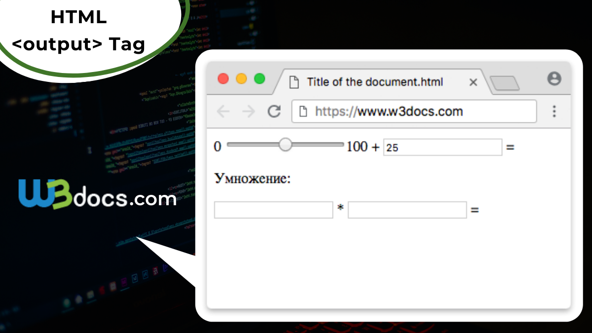 HTML Tag HTML Tag