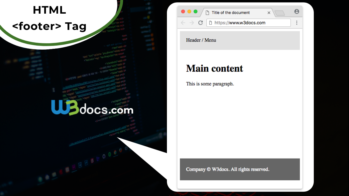 HTML Tag HTML Tag
